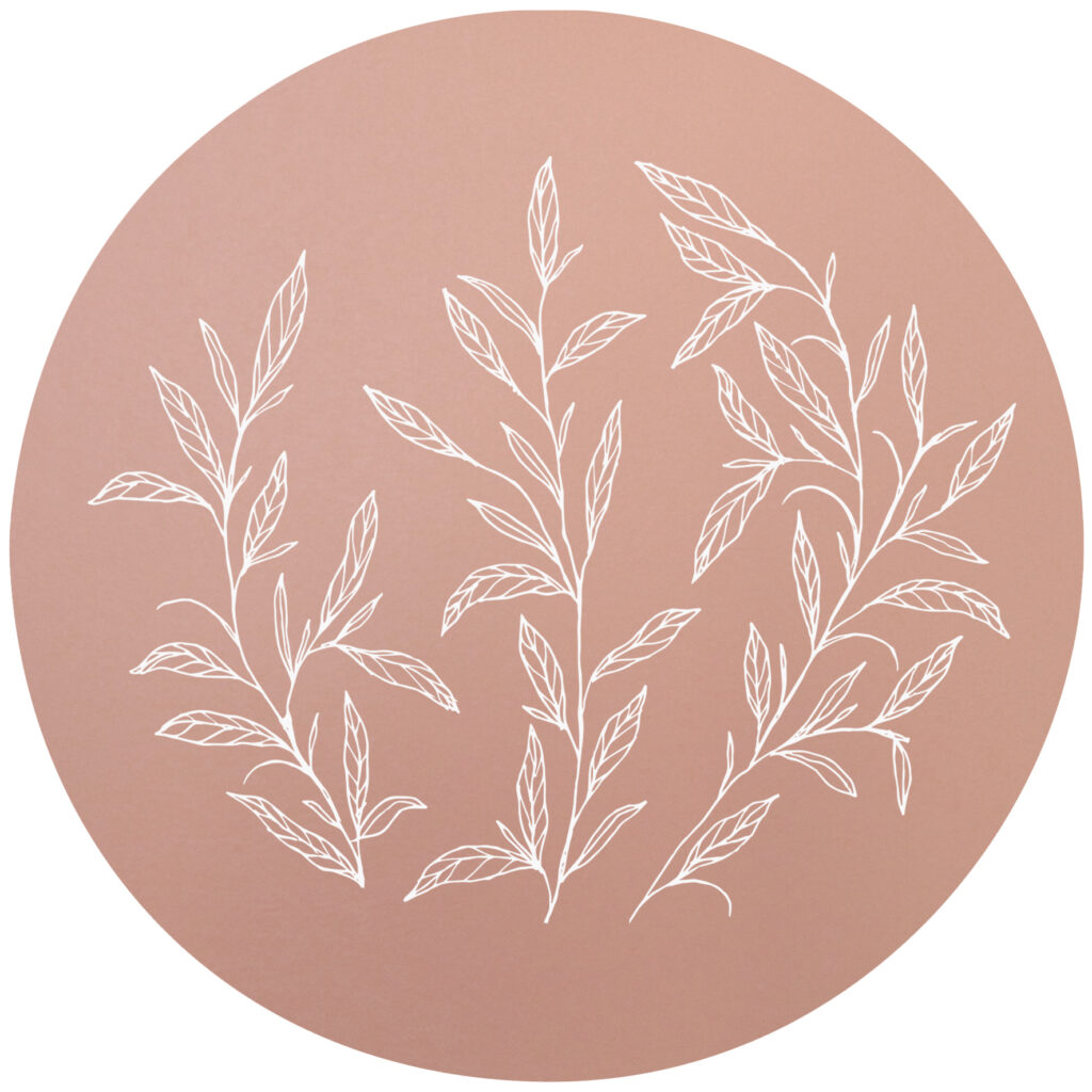 Hojitas Rosa Viejo – V. H. Fabrics